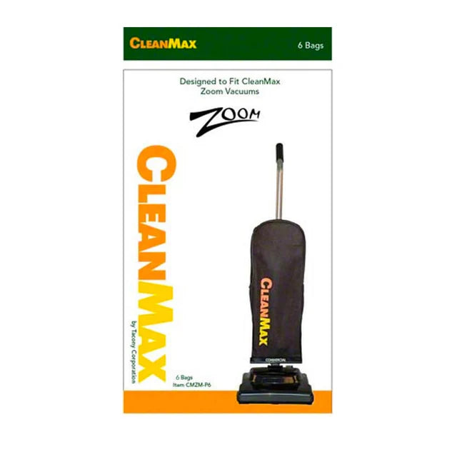 CleanMax Paper Zoom Series Bags (CMZM-P6) 6 - Pack – Acevacuums