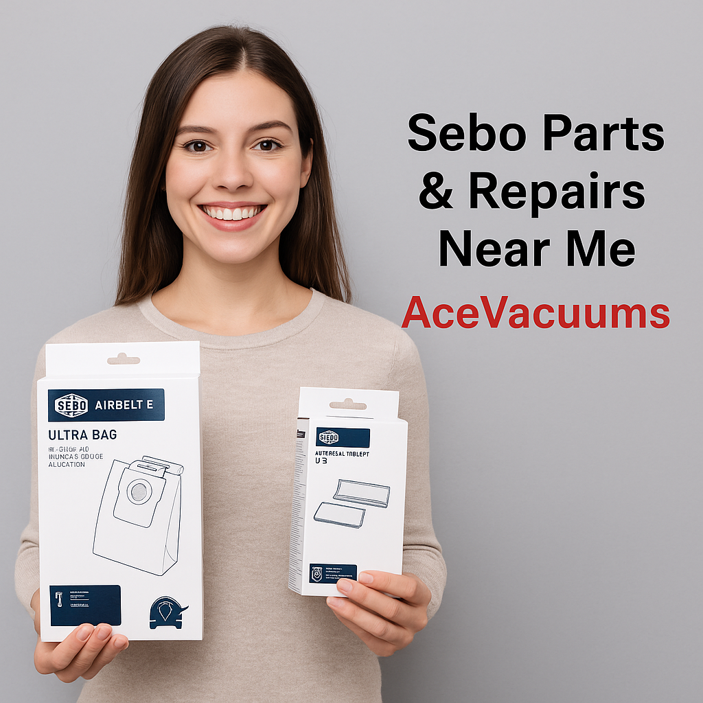 Sebo Filter Replacement Guide | Buy Genuine Sebo Parts at AceVacuums ...