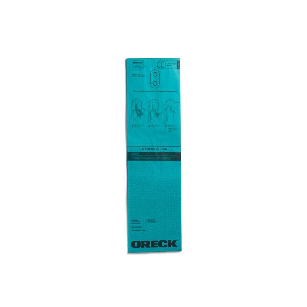 Oreck Type CC Standard Filtration Vacuum Bags 6 Pack | Genuine Oreck ...